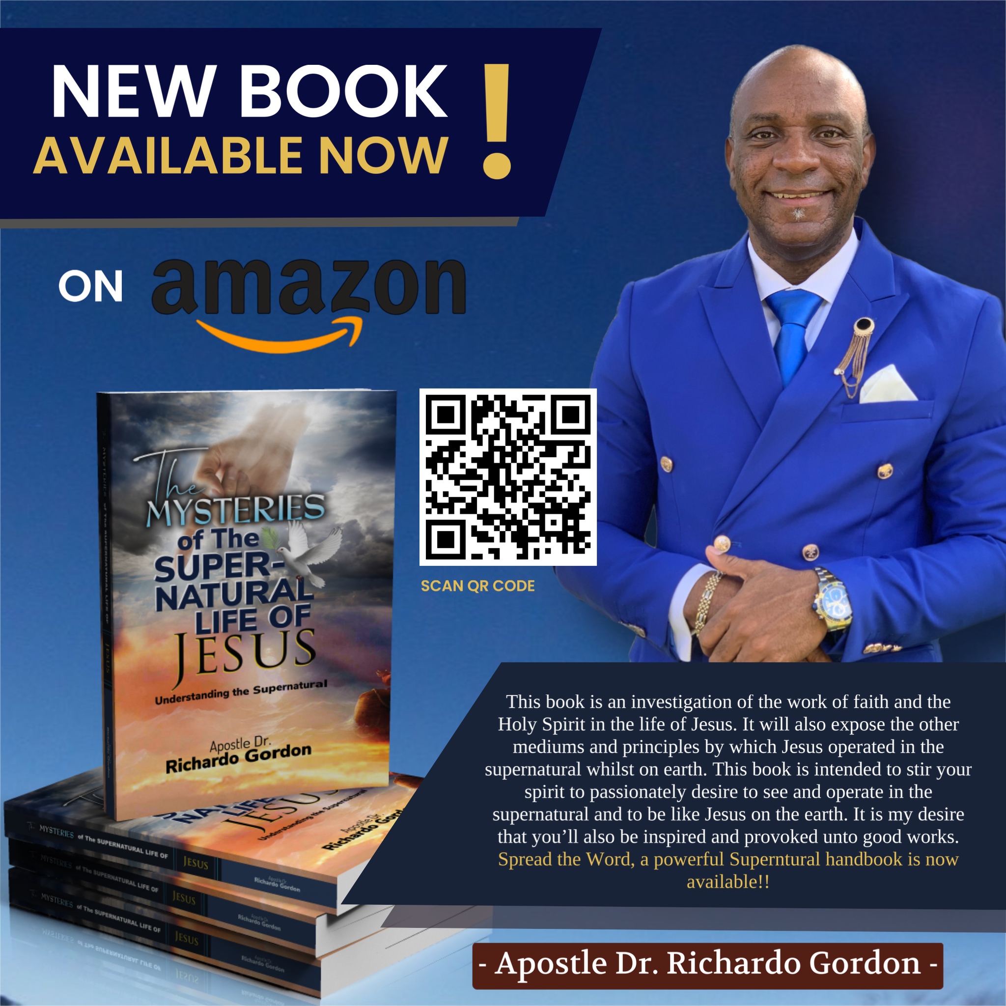Richardo Gordon Ministries – Living The Supernatural Naturally